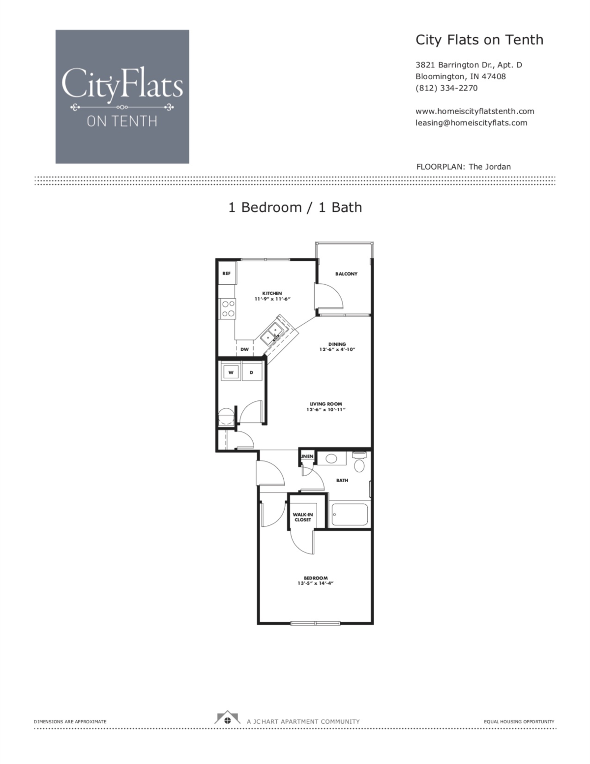 The Jordan 1 Bedroom | City Flats on Tenth